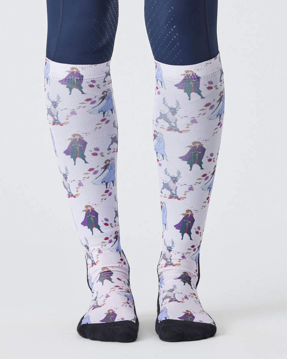 Disney's Frozen Elsa & Anna Riding Socks - Ladies – Lara Tweedie Equestrian