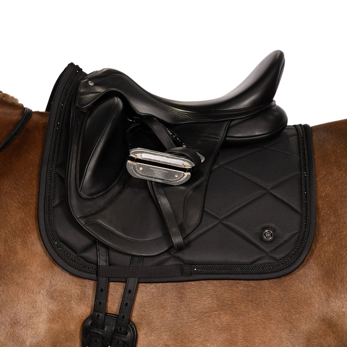 LT Classic Black Cob Saddle Pad – Lara Tweedie Equestrian